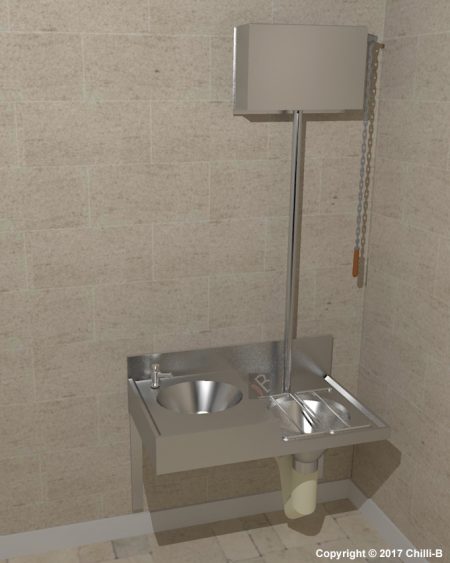 CHBC Slop hopper basin combination sluice sink - Chilli-B