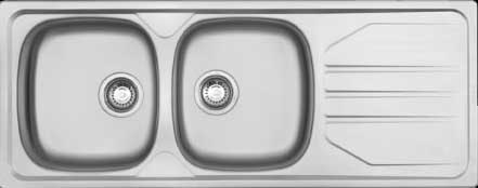 Franke drop-in stainless steel kitchen sinks for great kitchens | Inset ...