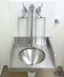 Slop hopper or sluice sinks