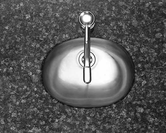 Undermount stainless steel washroom basin | Industrial heavy duty basin