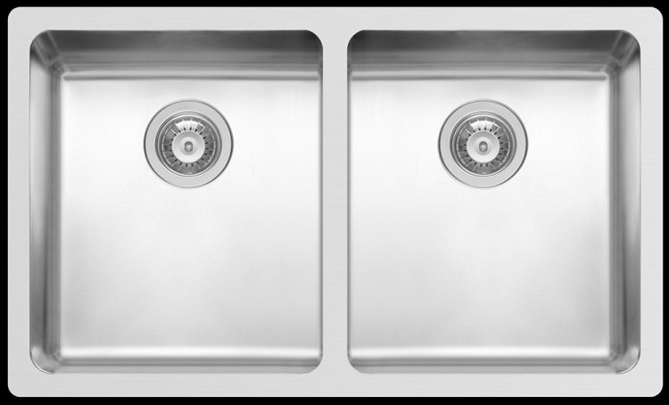 Kwikot undermount single or double kitchen sinks | Under slung sinks