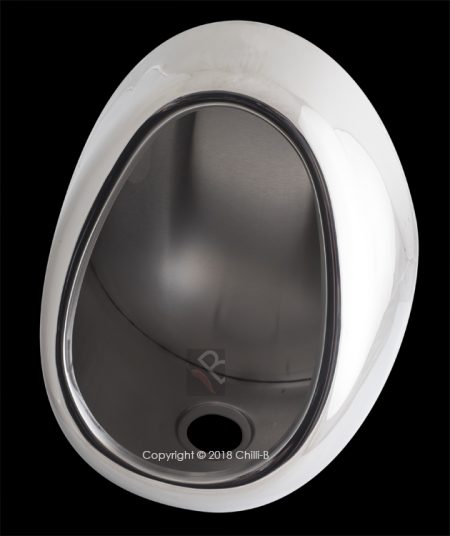 Wall mounted barron bowl urinal - Gr 304 Stainless Steel