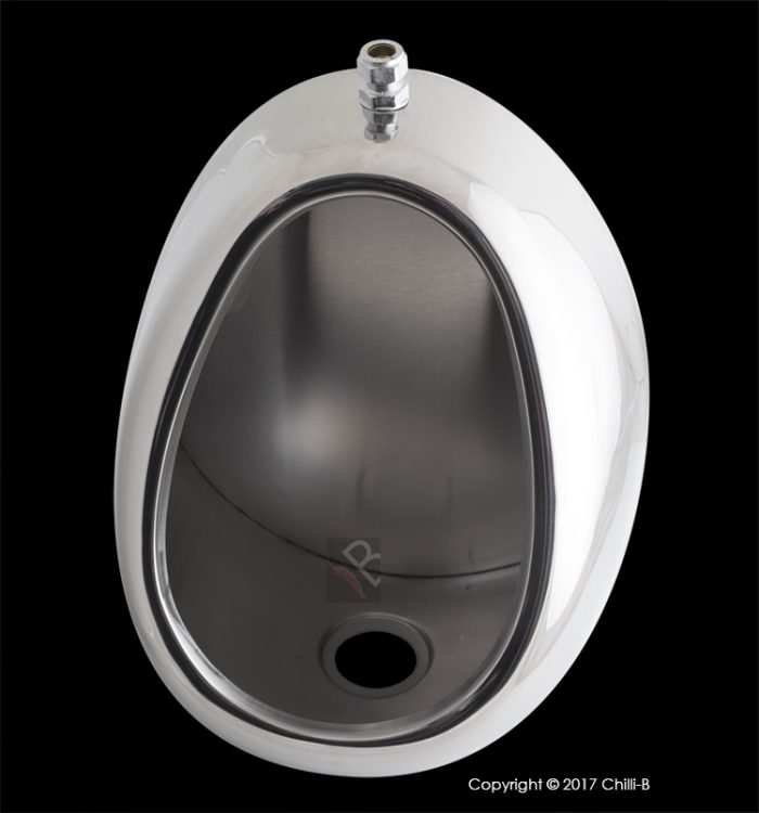Wall mounted barron bowl urinal - Gr 304 Stainless Steel