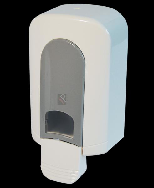 Waterless hand washing with sanitising gel and soap dispensers