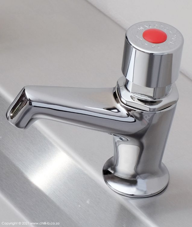 Self closing metered industrial water saving taps - Chilli-B