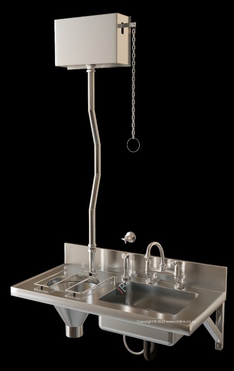 CHBC Slop hopper basin combination sluice sink - Chilli-B