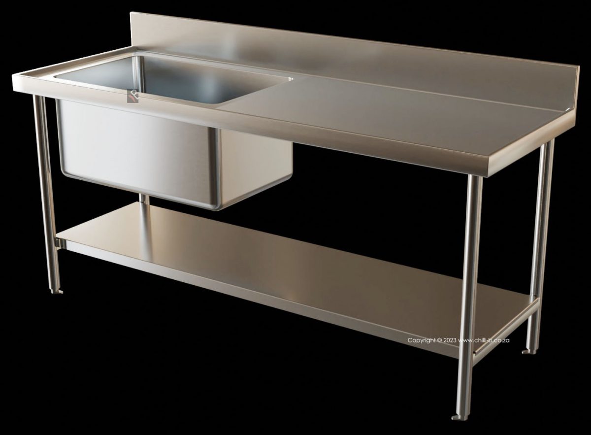 Pot Sink (P1) Stainless Steel with large bowls | Pot washing sink ...