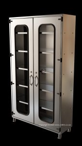 Stainless steel medical instrument cabinet - Chilli-B