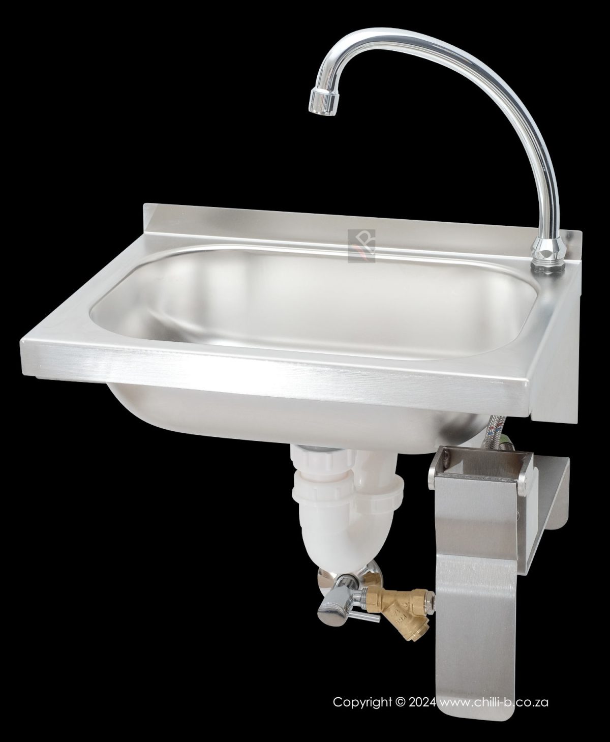 Hands free wash basin | Knee or foot operated hands free systems